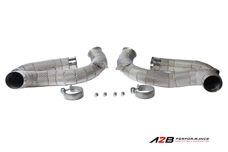 Downpipe Heat Shielded BMW G90 G99 M5 2024+ — A2B Performance