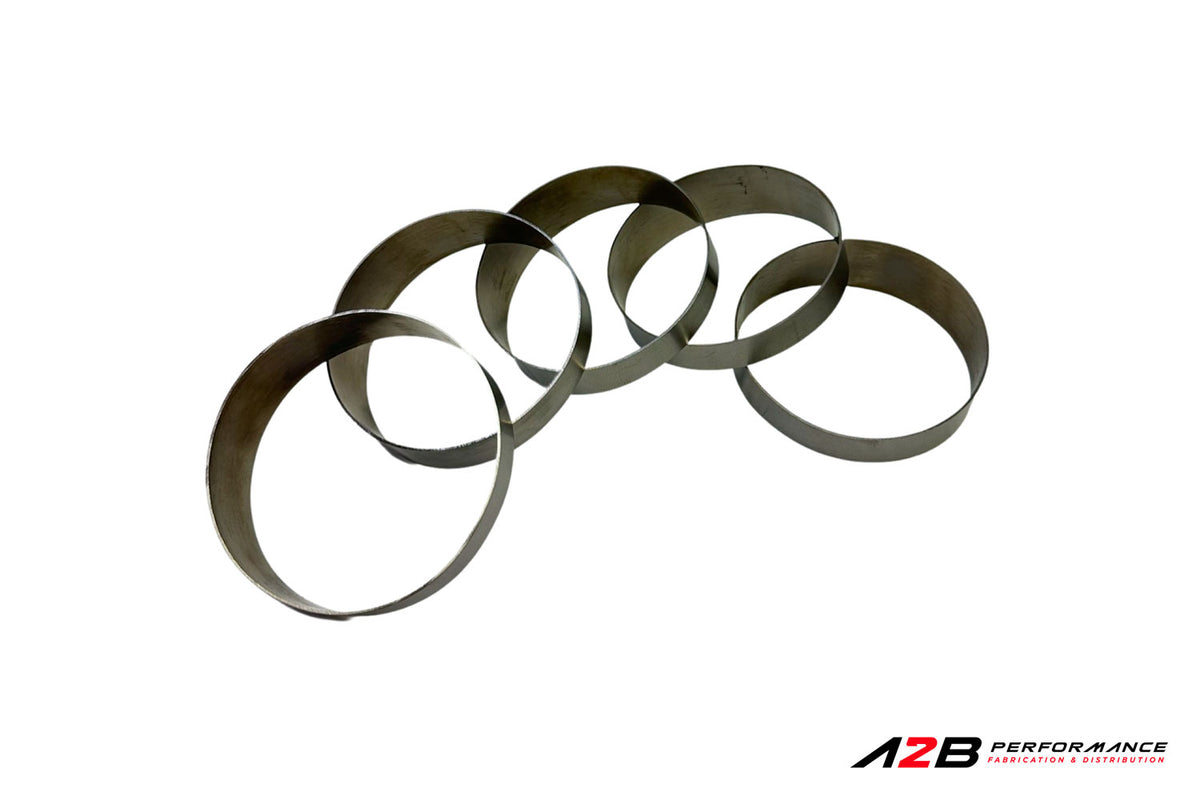 Titanium Pie cut 45D | Dia. : 1.5" | Qty: 5 pcs — A2B Performance