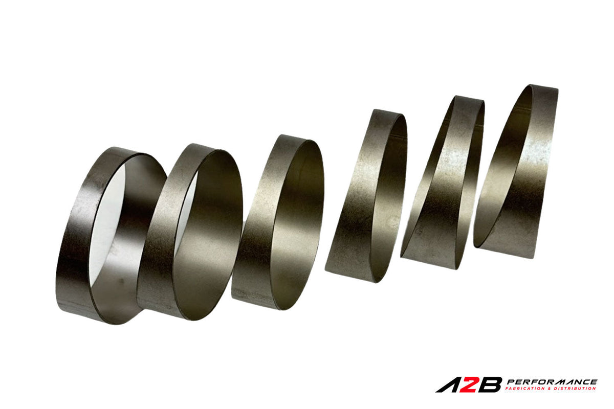 Titanium Pie cut 90D | Dia. : 4" | Qty: 6 pcs — A2B Performance