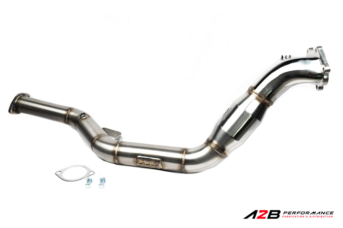 Downpipe Subaru WRX-STI (Hi-Flow Catted) — A2B Performance